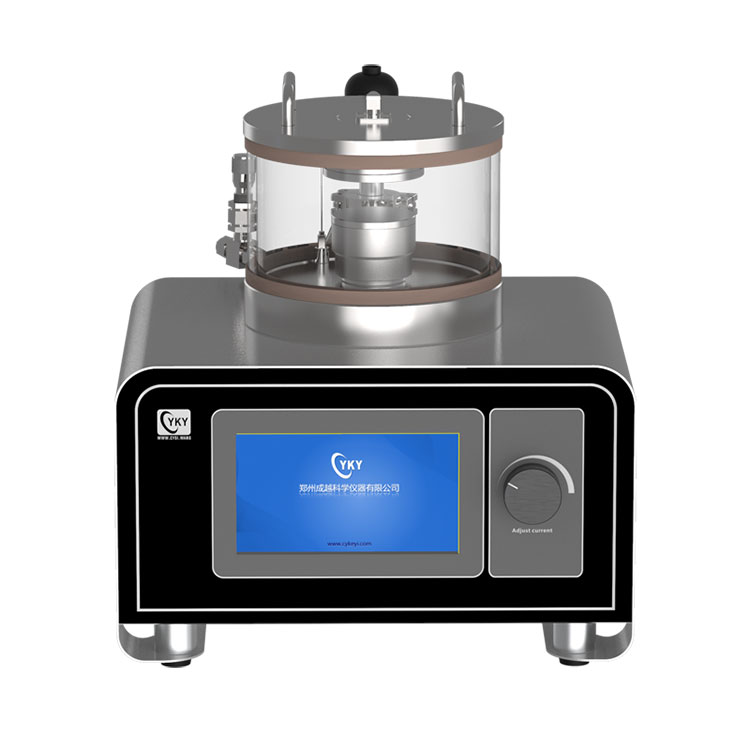 Small plasma sputtering coater