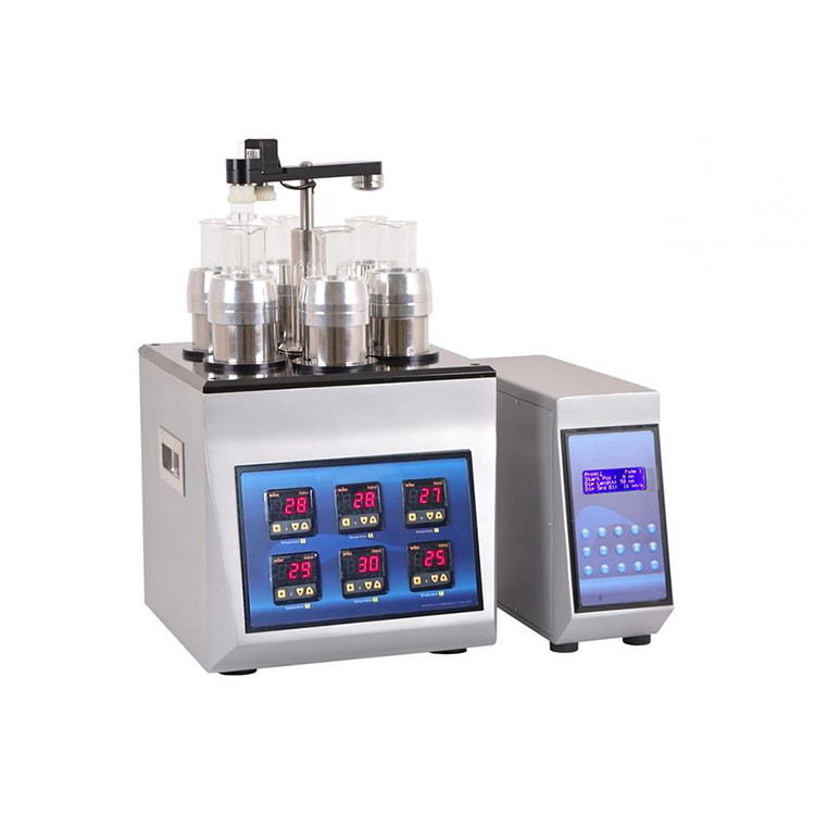 5 position automatic programmable laboratory dip coating equipment