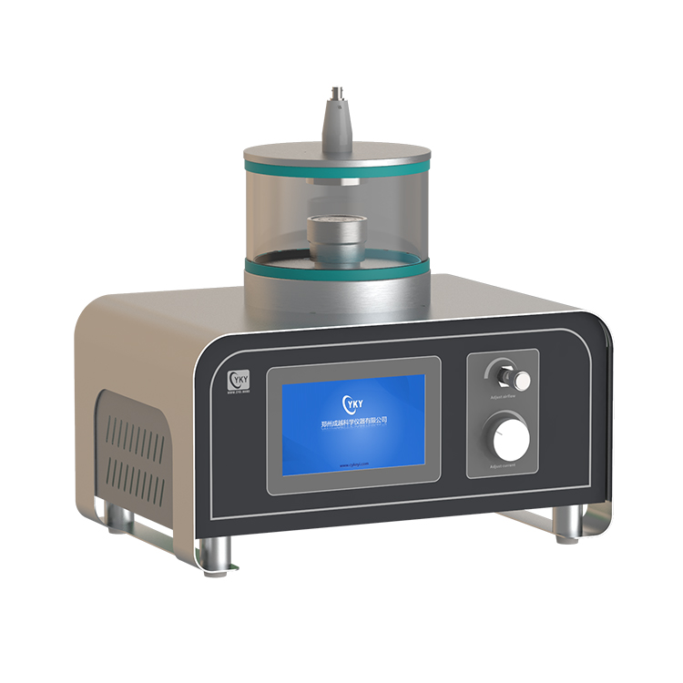Small plasma sputtering coater
